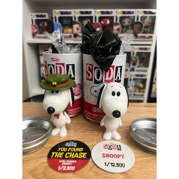 Funko | Toys | Chase Limited Edition Snoopy Funko Soda Bundle Park ...